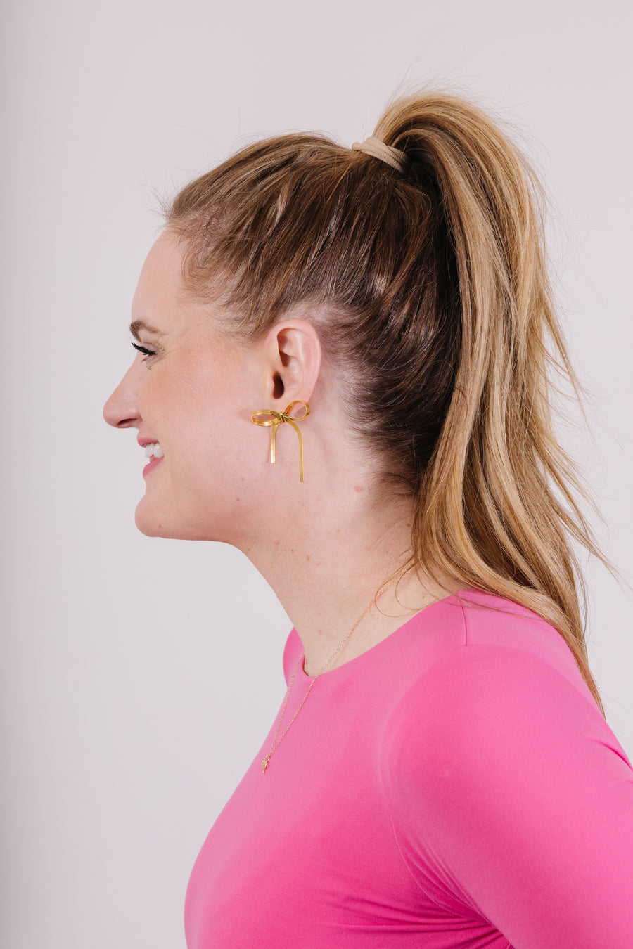 All Done Up Bow Studs – Hey June