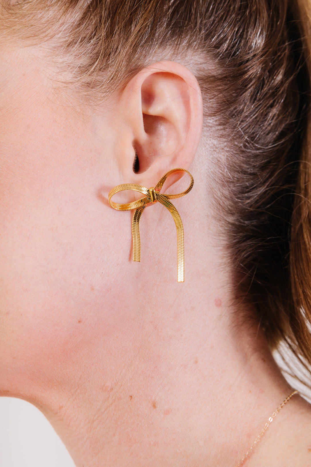 All Done Up Bow Studs – Hey June