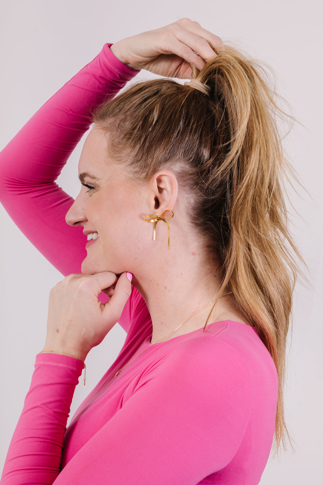 All Done Up Bow Studs – Hey June