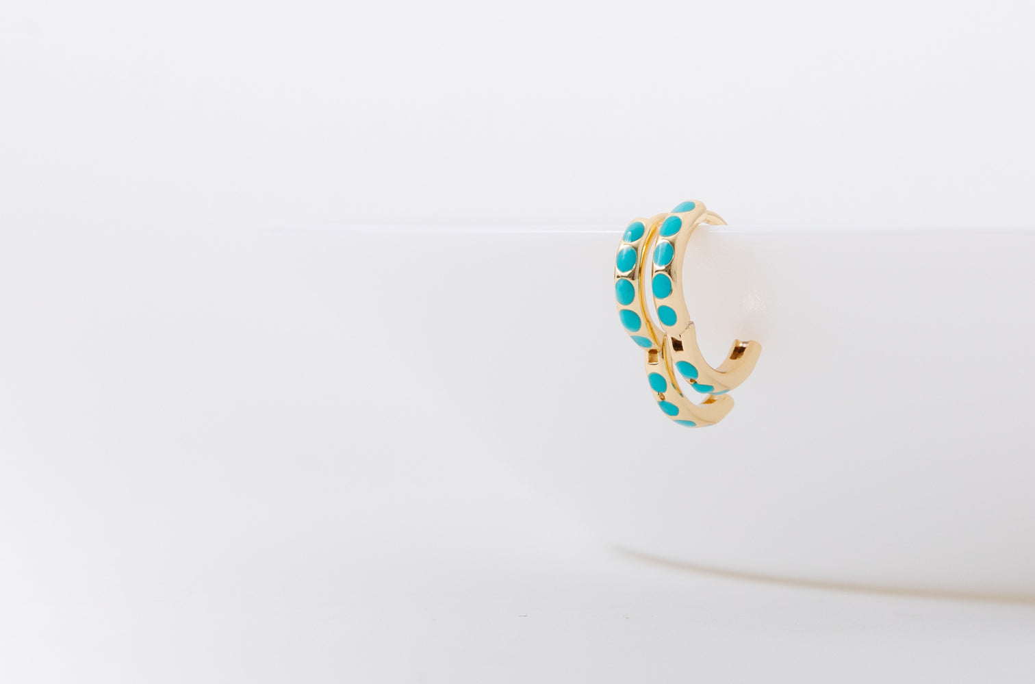 Turquoise Huggies – Hey June