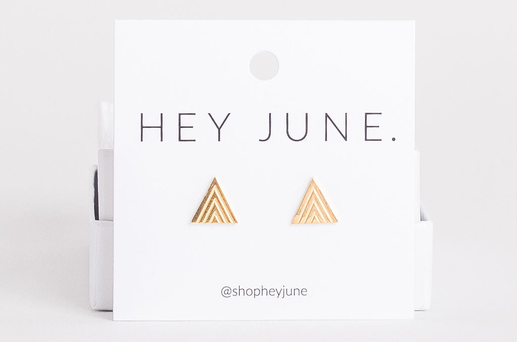Plated studs – Hey June